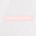 Custom Shades of Pink Name Clothing Kids' Labels | Zazzle