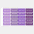 Custom Shades of Purple Name Clothing Kids' Labels | Zazzle
