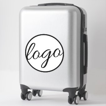 Custom Simple Business Logo Car Decal | Zazzle
