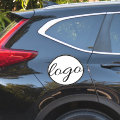 Custom Simple Business Logo Car Decal | Zazzle