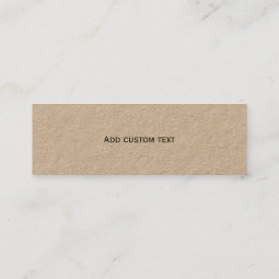Custom simple qr code bookmark business mini mini business card | Zazzle