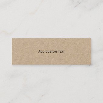 Custom simple qr code bookmark business mini mini business card | Zazzle