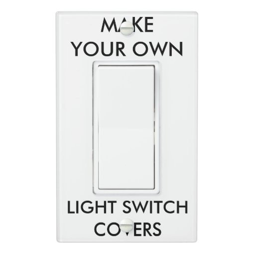 Custom Single Rocker Surround Light Switch Cover | Zazzle