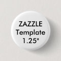 Custom Small 1.25" Round Button Pin | Zazzle