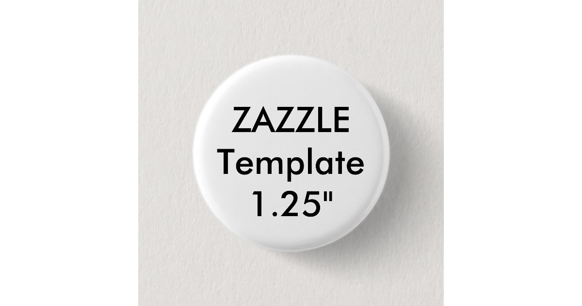 Custom Small 1.25" Round Button Pin | Zazzle