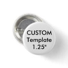 Custom Small 1.25" Round Button Pin | Zazzle