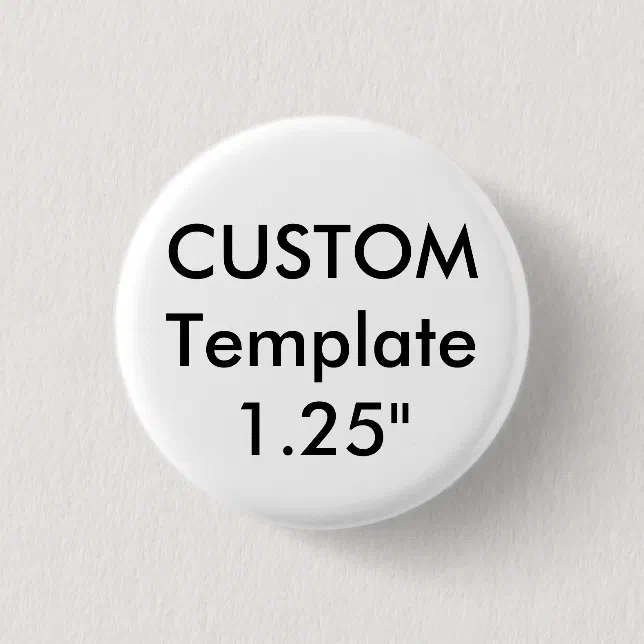 Custom Small 1.25" Round Button Pin | Zazzle