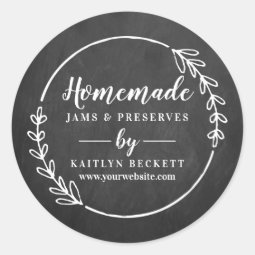 Custom Small Business Supplies Packaging Classic Round Sticker | Zazzle