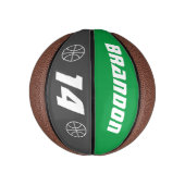 Custom small mini basketball kid's Birthday gift | Zazzle