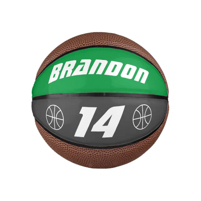 Custom small mini basketball kid's Birthday gift | Zazzle