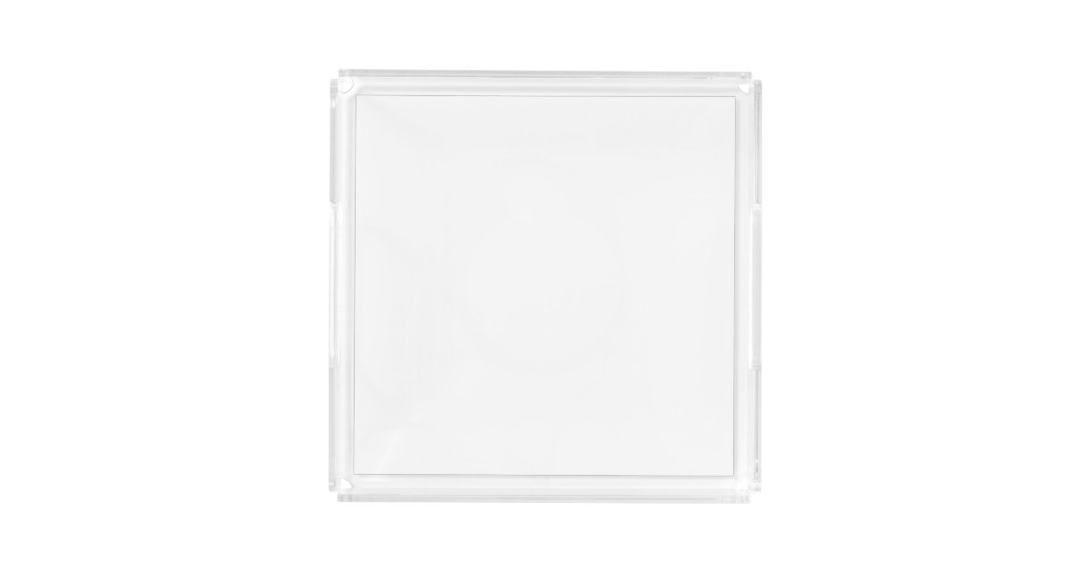 Custom Small Square Tray | Zazzle