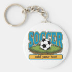 Personalized soccer keychains | Add your name | Zazzle.com