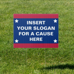 Custom Social Justice Yard Sign Political Campaign | Zazzle