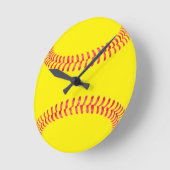 Custom Softball Clock | Zazzle