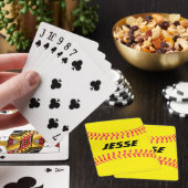 Custom Softball Playing Cards | Zazzle
