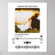 Custom Song Music Player Style Photo Gift For Her Poster | Zazzle