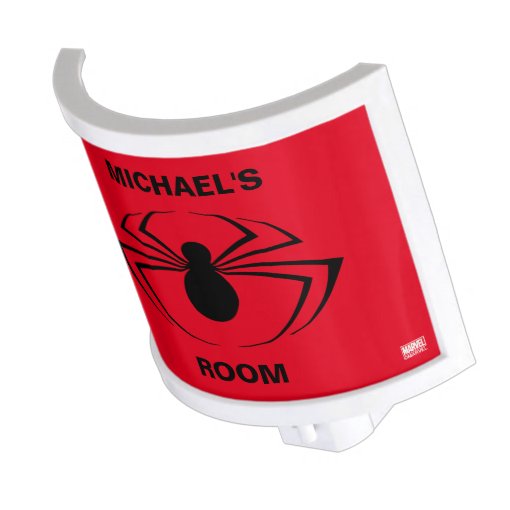 Custom Spider-Man Logo Night Light | Zazzle