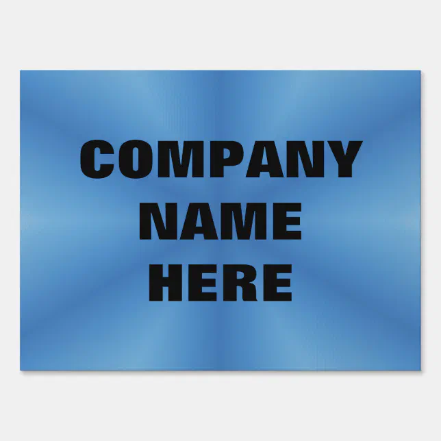 Custom Sponsor signs | Zazzle