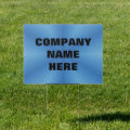 Custom Sponsor signs | Zazzle