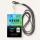 Custom Staff All Access Concert Badge | Zazzle