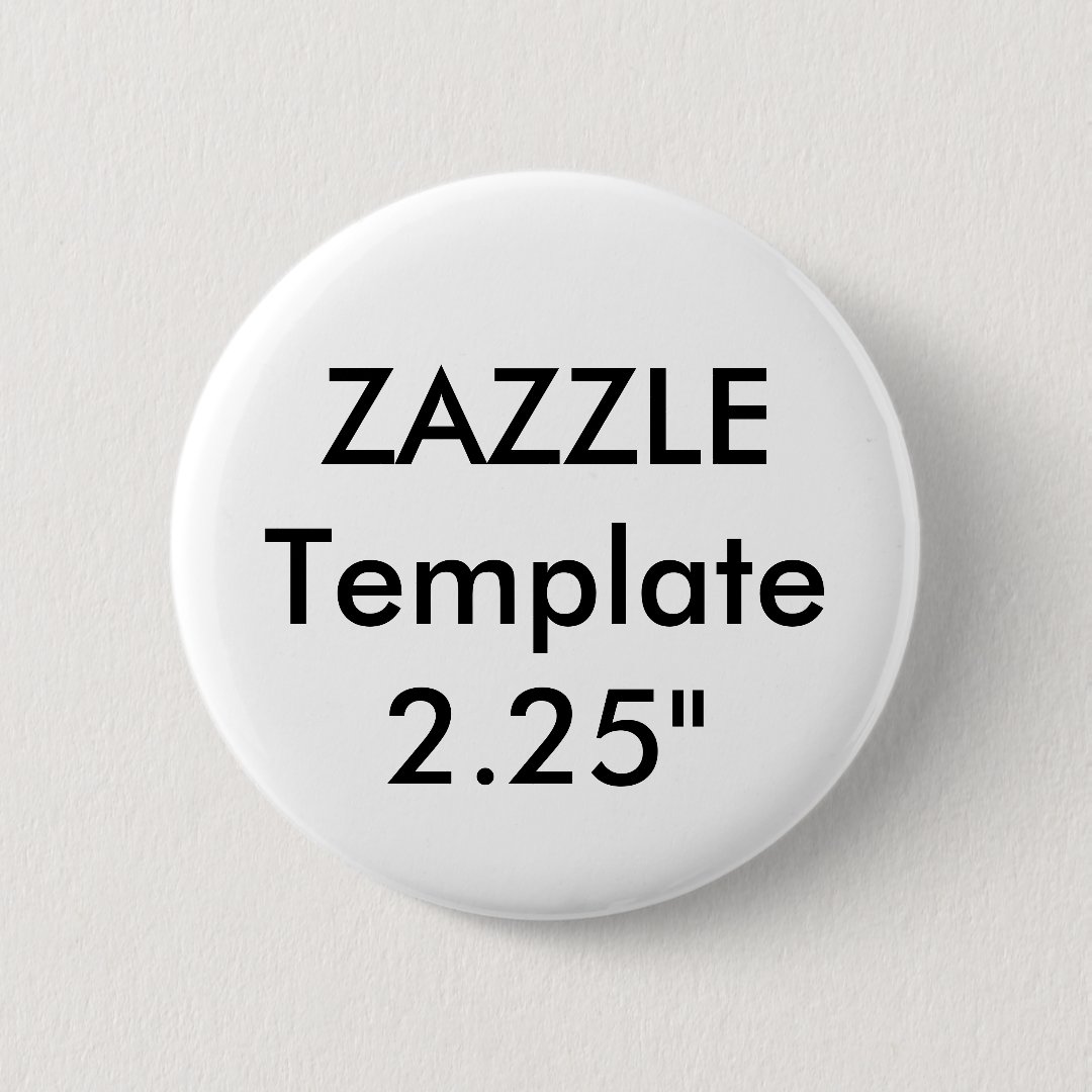 Custom Standard 2.25" Round Button Pin | Zazzle