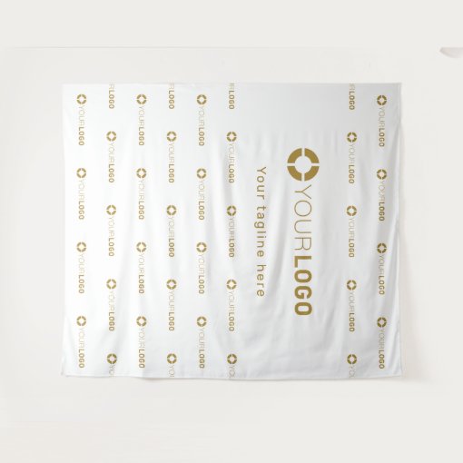 Custom Step & Repeat Logo Business Event Backdrop | Zazzle