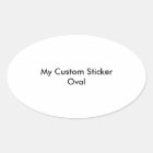 Create Your Own Oval Sticker | Zazzle.com