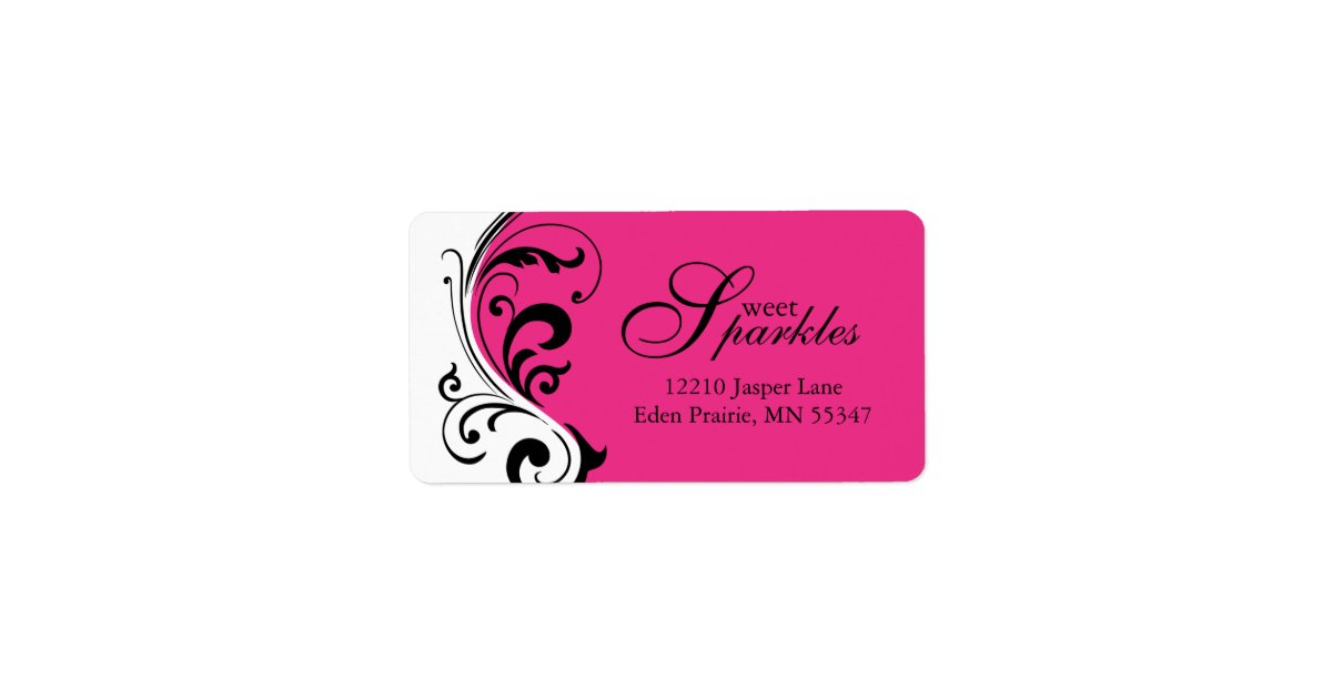 Custom Stylish Address Labels | Zazzle