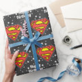 Custom Superman Logo Happy Birthday Wrapping Paper | Zazzle