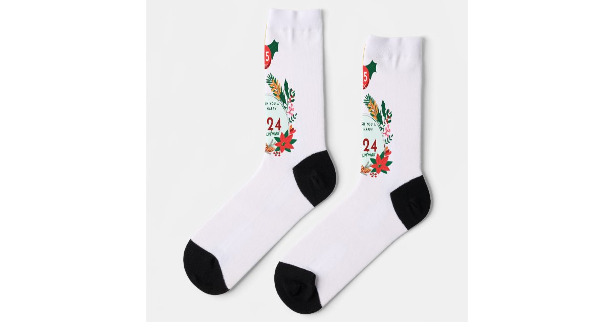 Custom Sustainable Premium Crew Sock | Zazzle