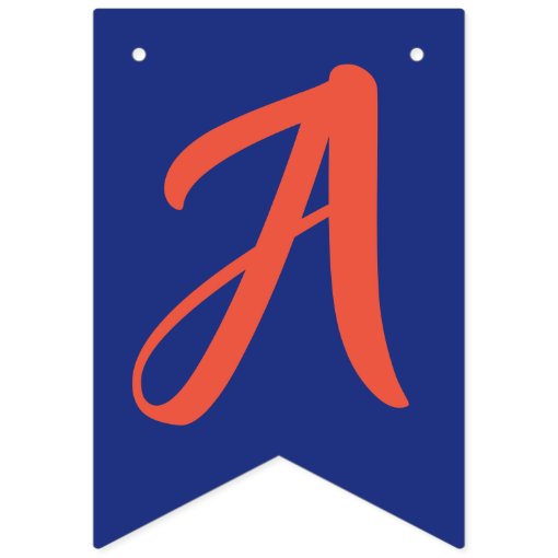 Custom Swallowtail Party Bunting Banner | Zazzle