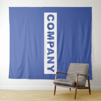 Custom Tapestry Business Logo Company | Zazzle