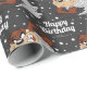 Custom TAZ™ Happy Birthday Wrapping Paper | Zazzle
