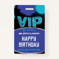 Custom Teacher Classroom VIP Birthday Badge | Zazzle