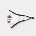 Custom teacher red polka dots apple with name premium face mask | Zazzle