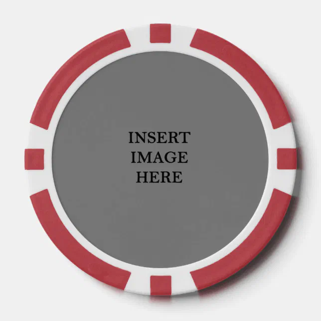 Custom Template to Make Your Own Poker Chips | Zazzle
