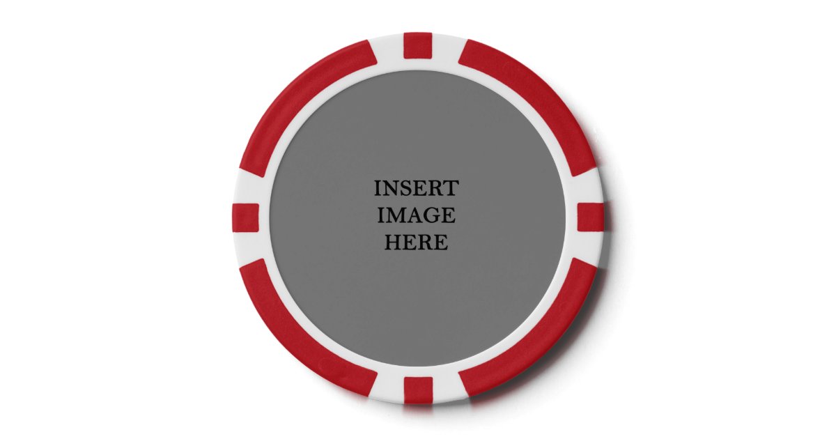 Custom Template to Make Your Own Poker Chips | Zazzle