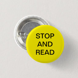 Custom Text And Color Pinback Button | Zazzle