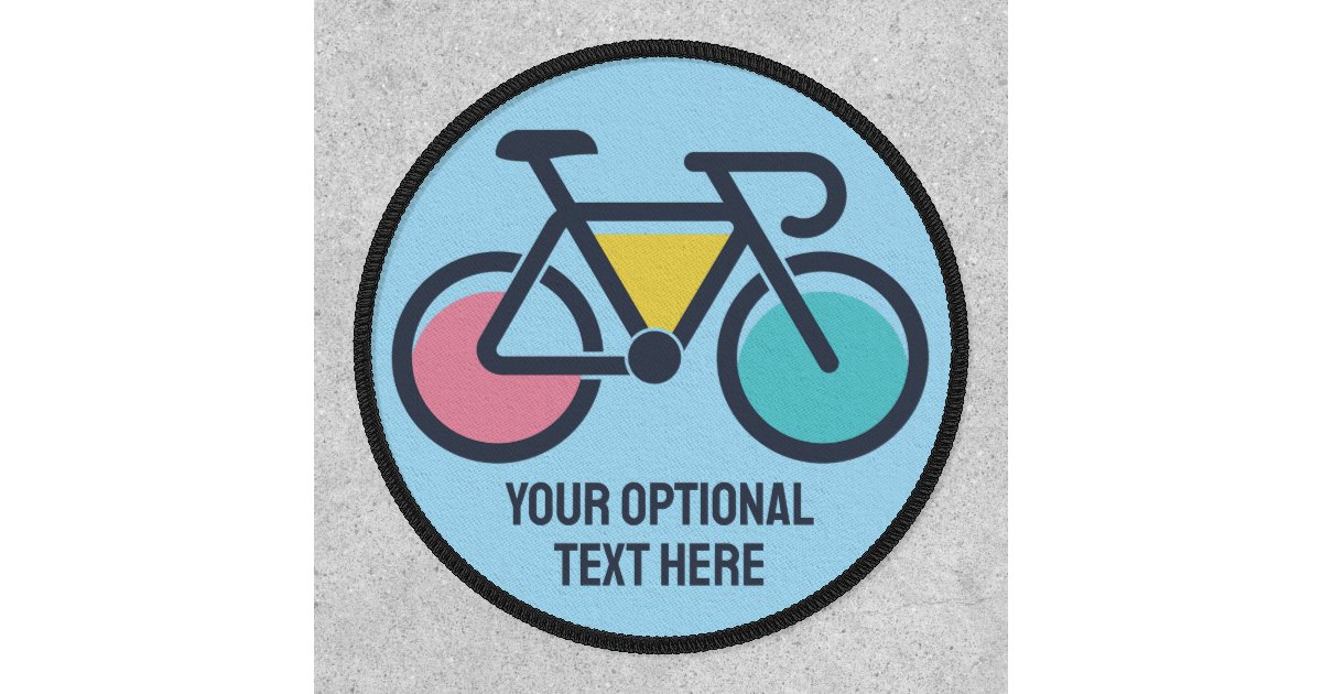 Custom Text Cycling Patch | Zazzle