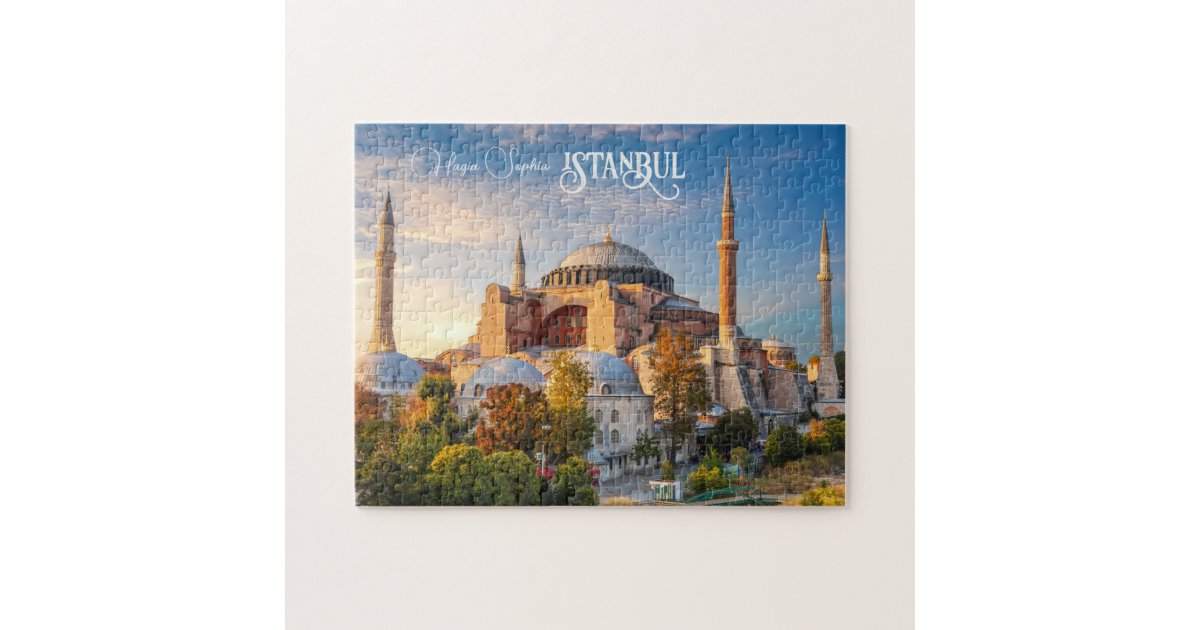 Custom Text Istanbul Jigsaw Puzzle | Zazzle