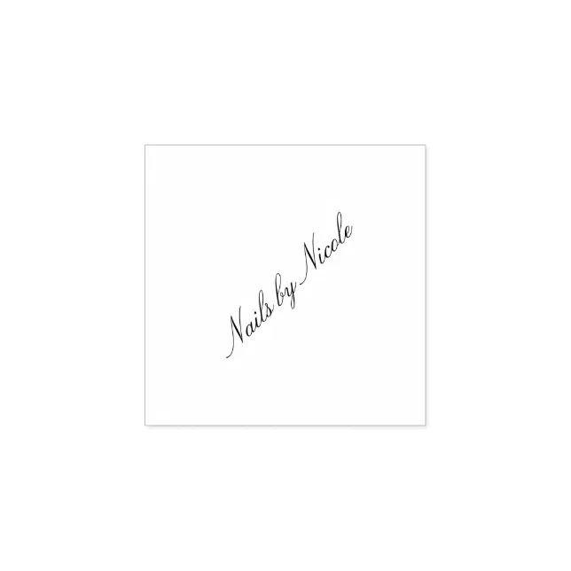 Custom Text Loyalty/Reward Card Stamp | Zazzle
