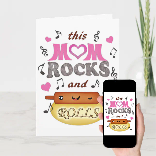Custom Text Mom / Mother Birthday Card | Zazzle