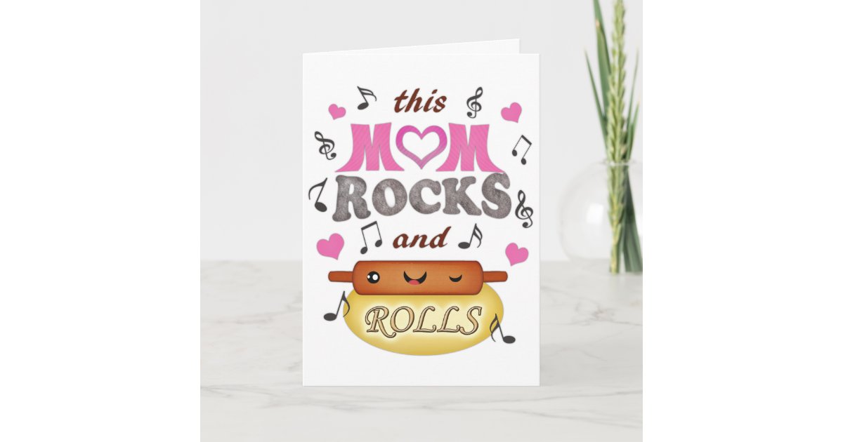 Custom Text Mom / Mother Birthday Card | Zazzle