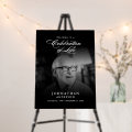 Custom Text & Photo Funeral/Memorial Tribute Foam Board | Zazzle