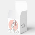 Custom text Yoga Woman favor box | Zazzle