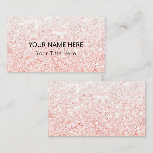 Custom Texture Business Card | Zazzle