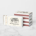 Custom The Perfect Match Wedding Favor Matchboxes | Zazzle