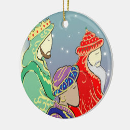 Custom Three Kings Ornament | Zazzle