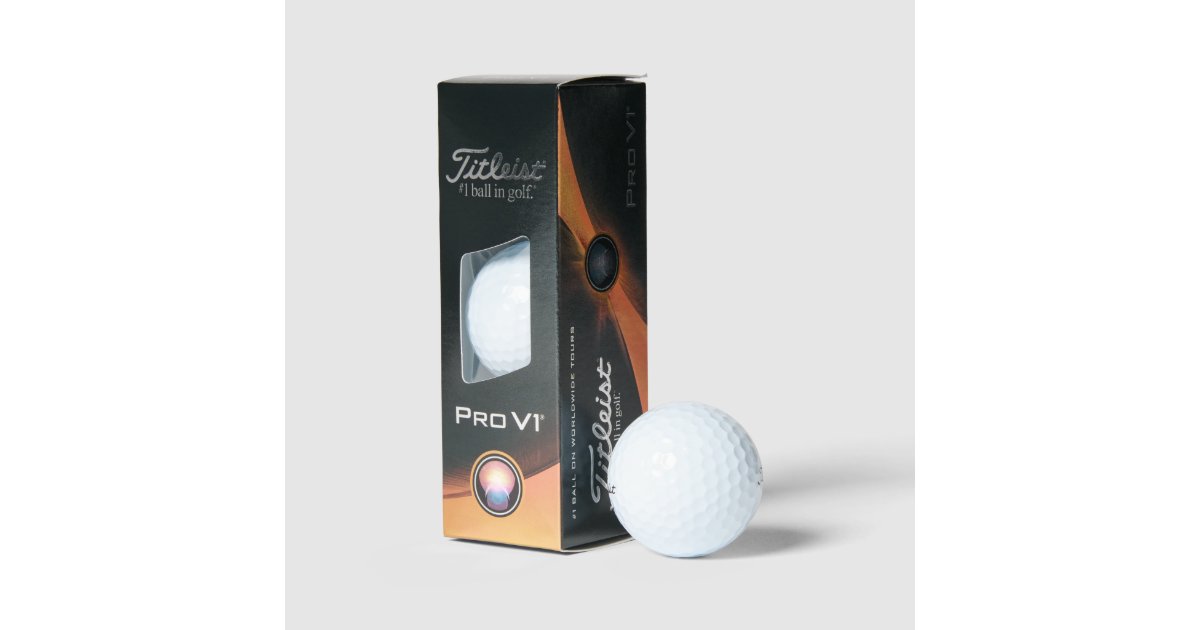 Custom Titleist 2023 Pro V1 Golf Balls | Zazzle