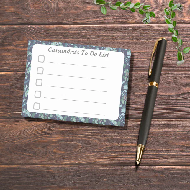 Custom To Do List Sticky Post-it Notes | Zazzle